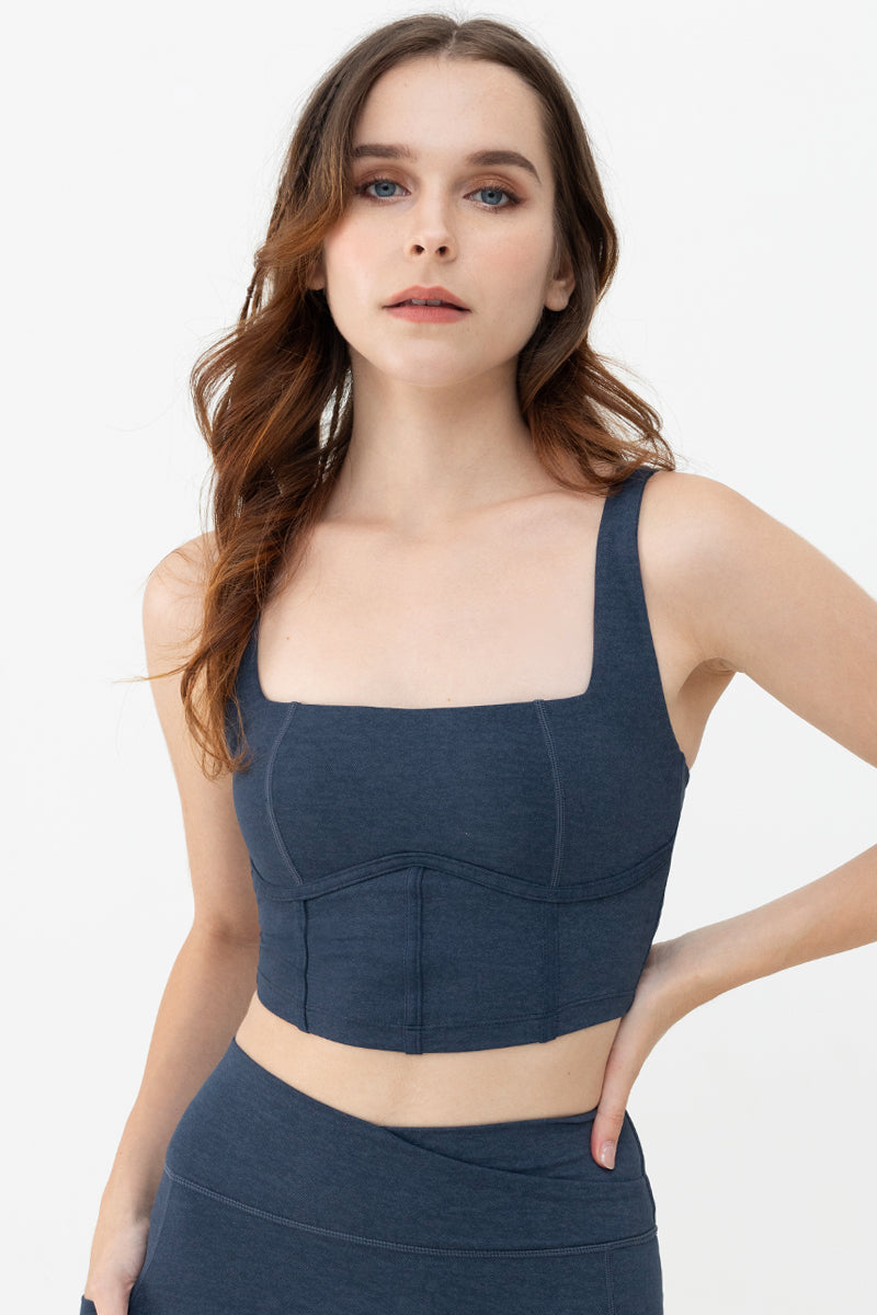 Clarity Corset Sports Bra (Novi x Vivre) – Vivre Activewear
